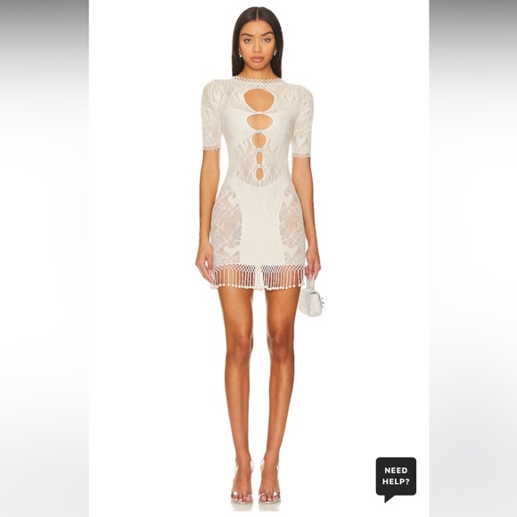POSTER GIRL | Dresses | Poster Girl Yemaya Dress Shapewear Fringe Dress ...